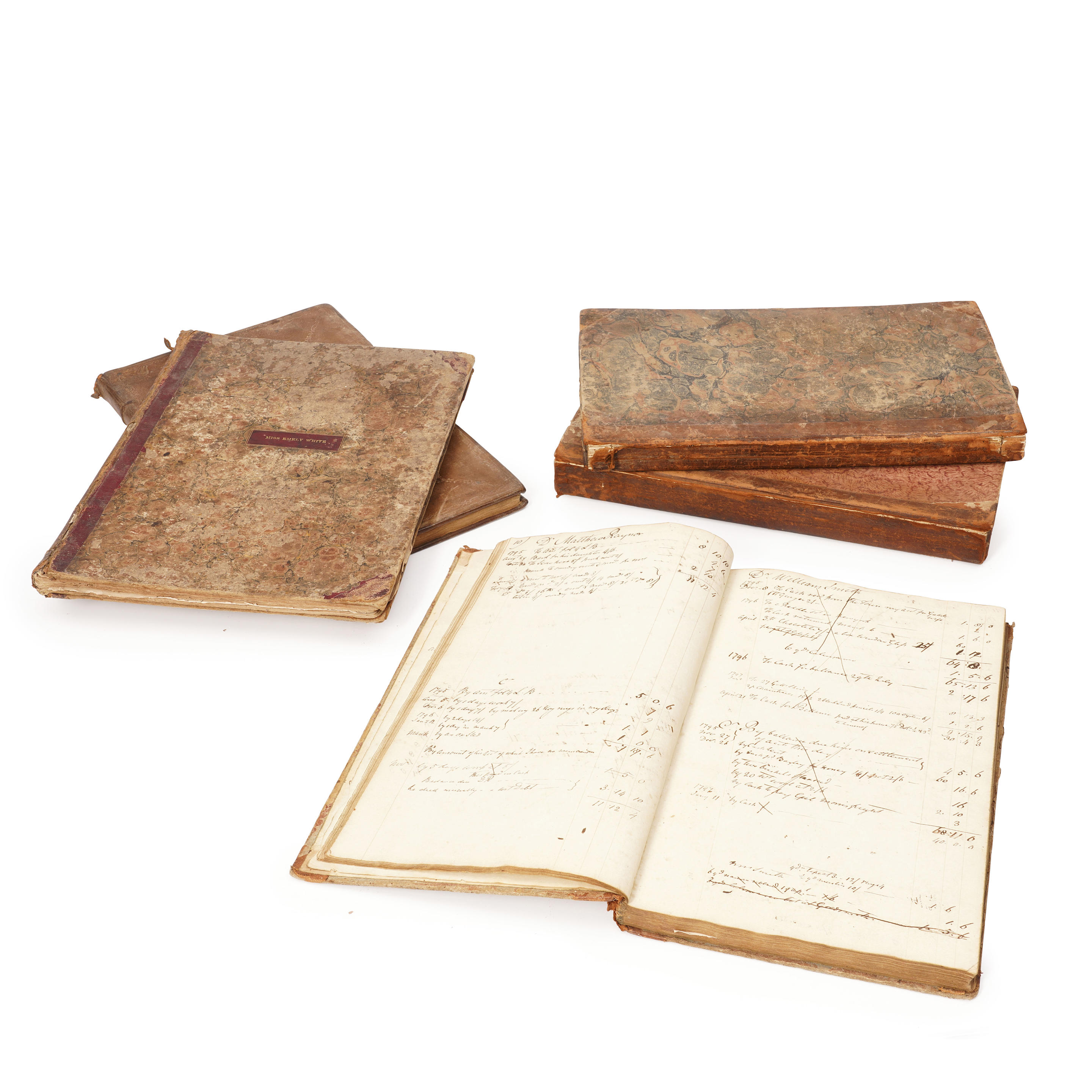 Bonhams Skinner Five 18th Century Ledger Books