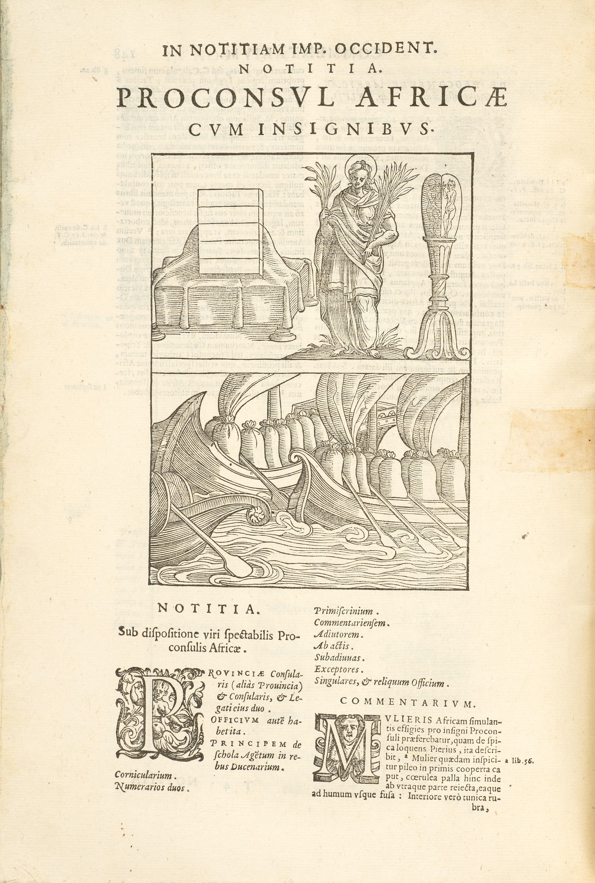 Bonhams : PANCIROLI, GUIDO. 1523-1599. Notitia utraque dignitatum cum ...