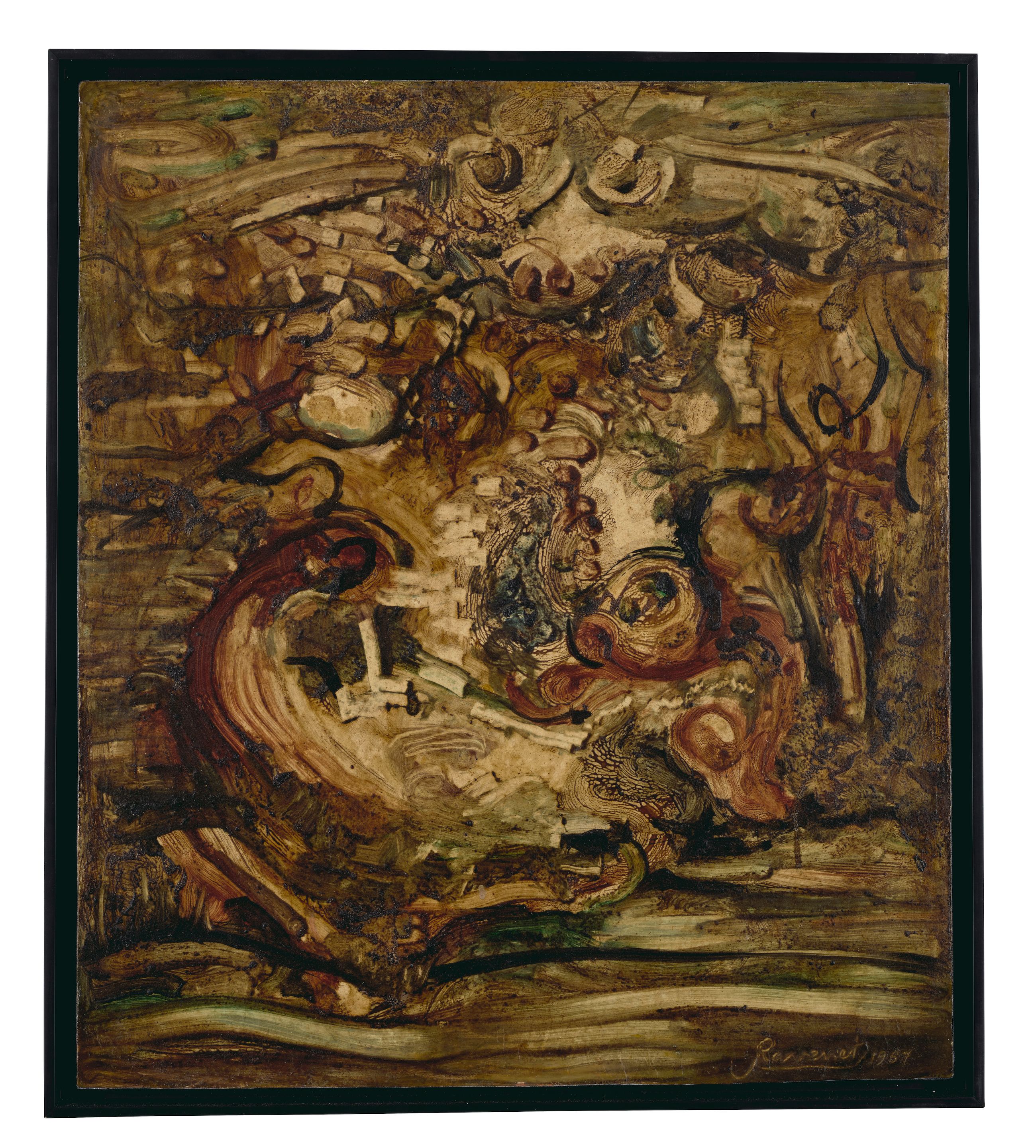 Bonhams : DOMINGO RAVENET (1905-1969) El Deseo 23 7/8 x 20 7/8 in (60.7 x 53.1 cm) (Painted in 1967)