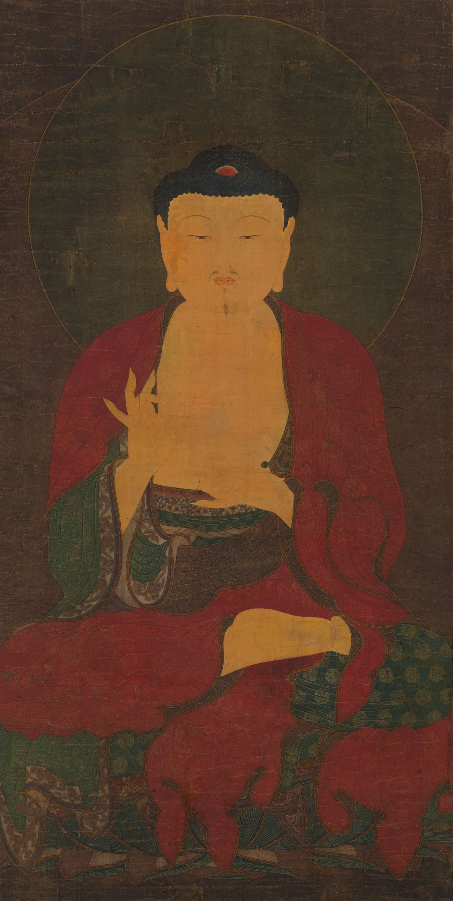 Bonhams : ANONYMOUS Seated Amita (Amitabha) Joseon Dynasty (1392-1897 ...