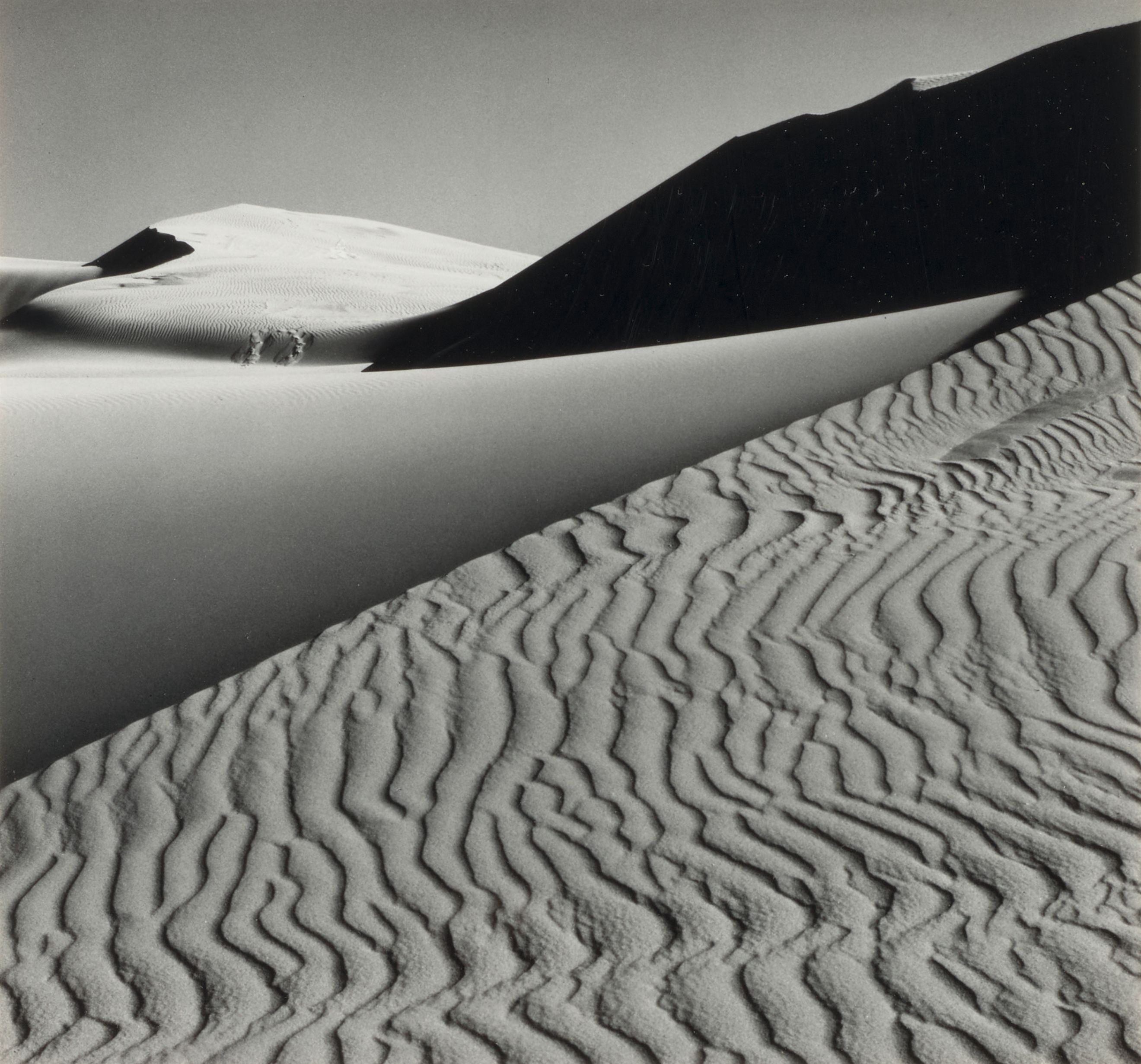Bonhams : Ansel Adams (1902-1984); Dunes, Oceano, California;