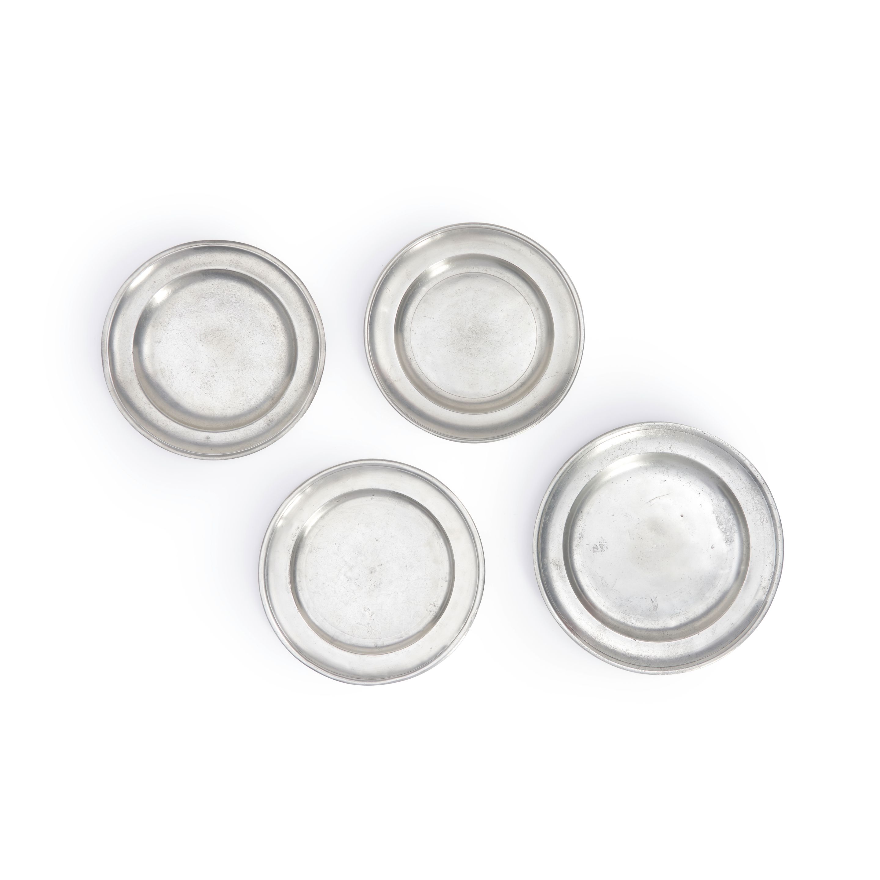 Bonhams Skinner : Four Pewter Plates, Philadelphia, Pennsylvania, and ...