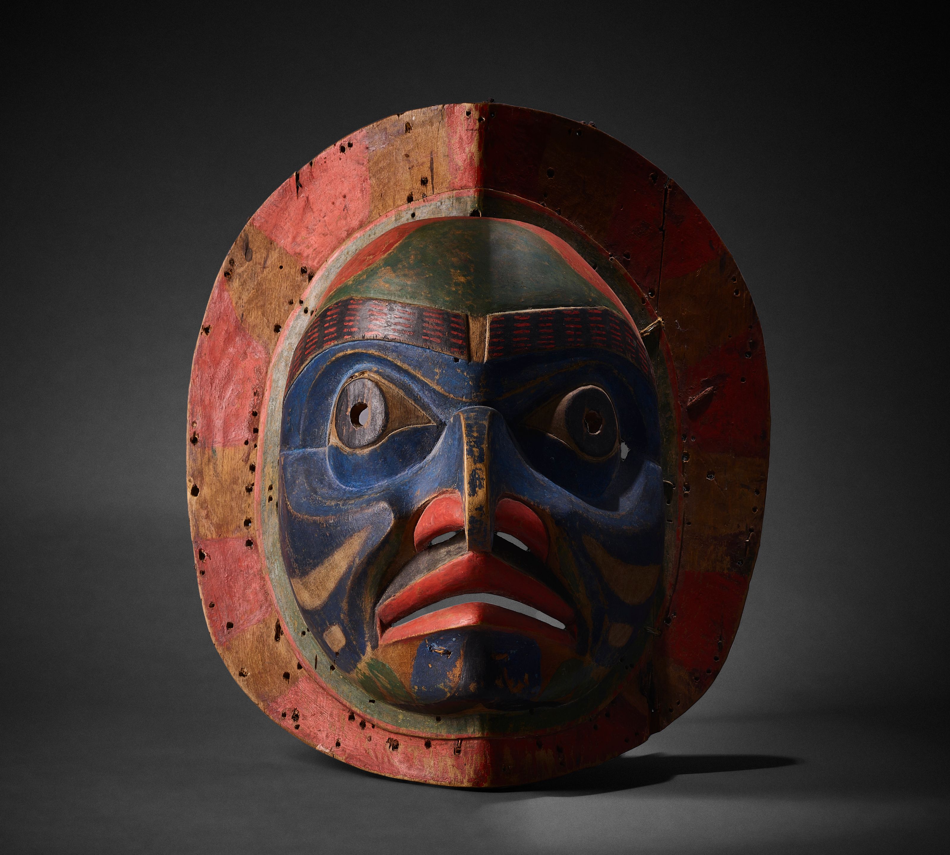 Bonhams : A Kwakwaka'wakw (Kwakiutl) Sun mask