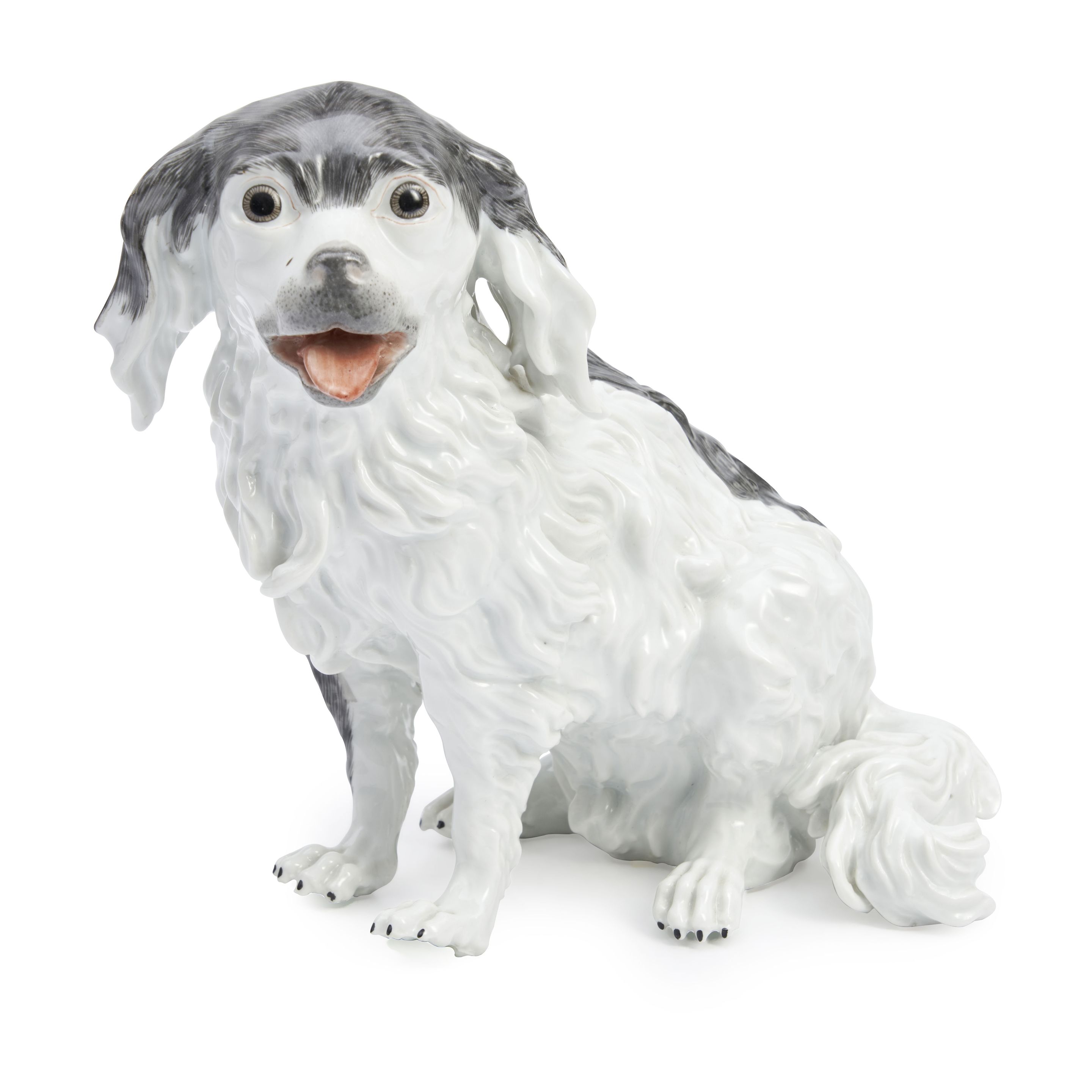 Bonhams Skinner : SAMSON PORCELAIN MODEL OF A DOG