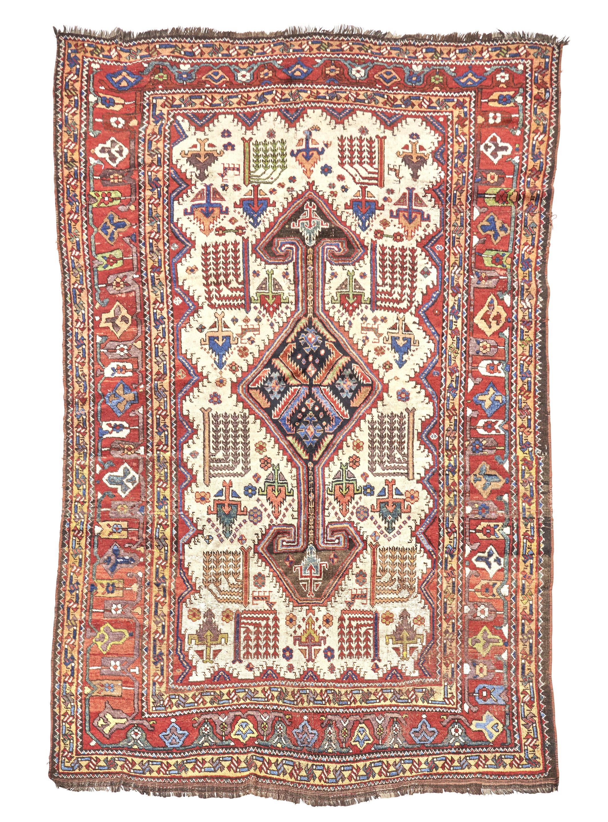 Bonhams Skinner : Fine Bahktiari or Luri Carpet Iran 6 ft. x 9 ft. 8 in.