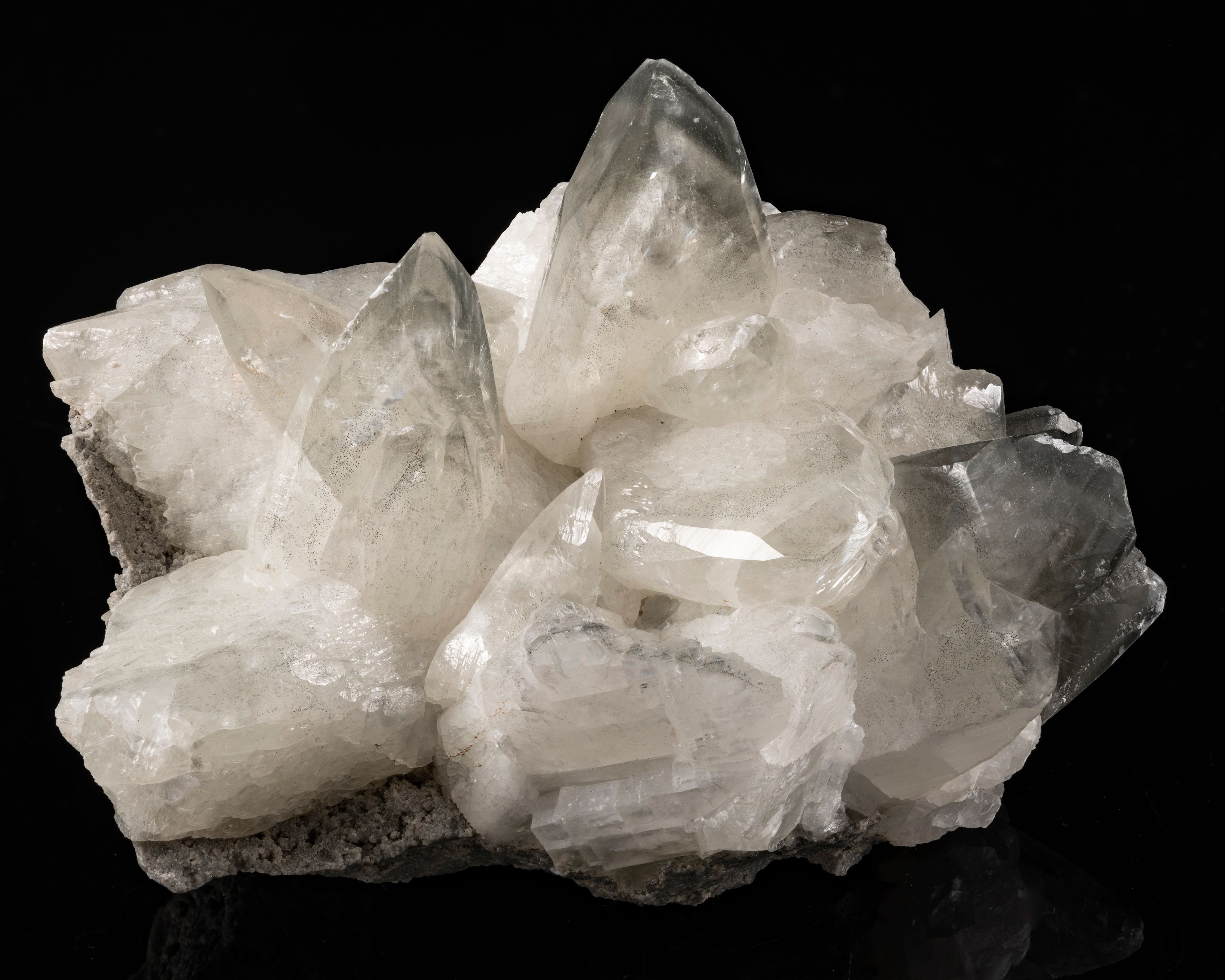 Bonhams : Phantom Calcite Cluster