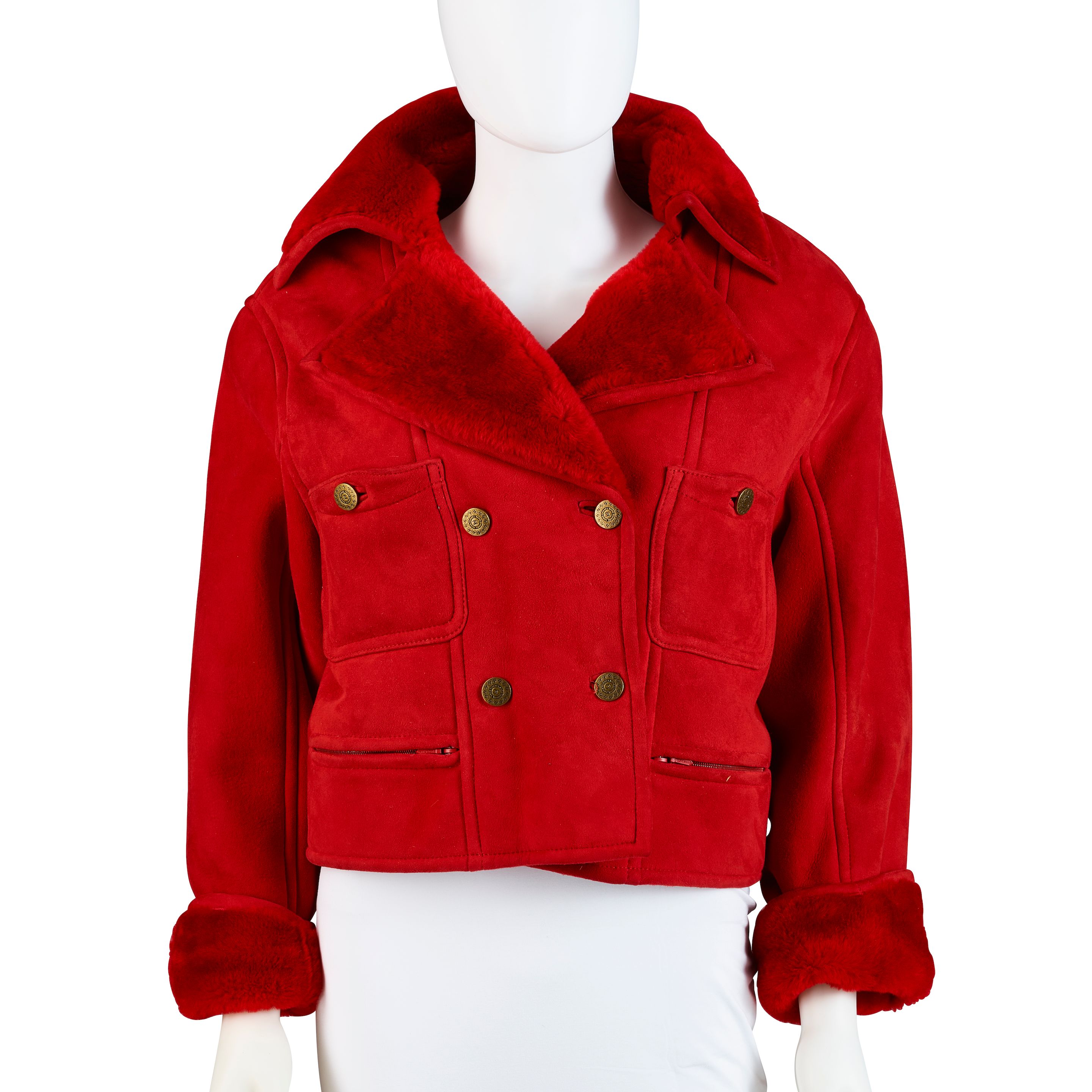 Bonhams : CHANEL SHEARLING JACKET Fall 1997