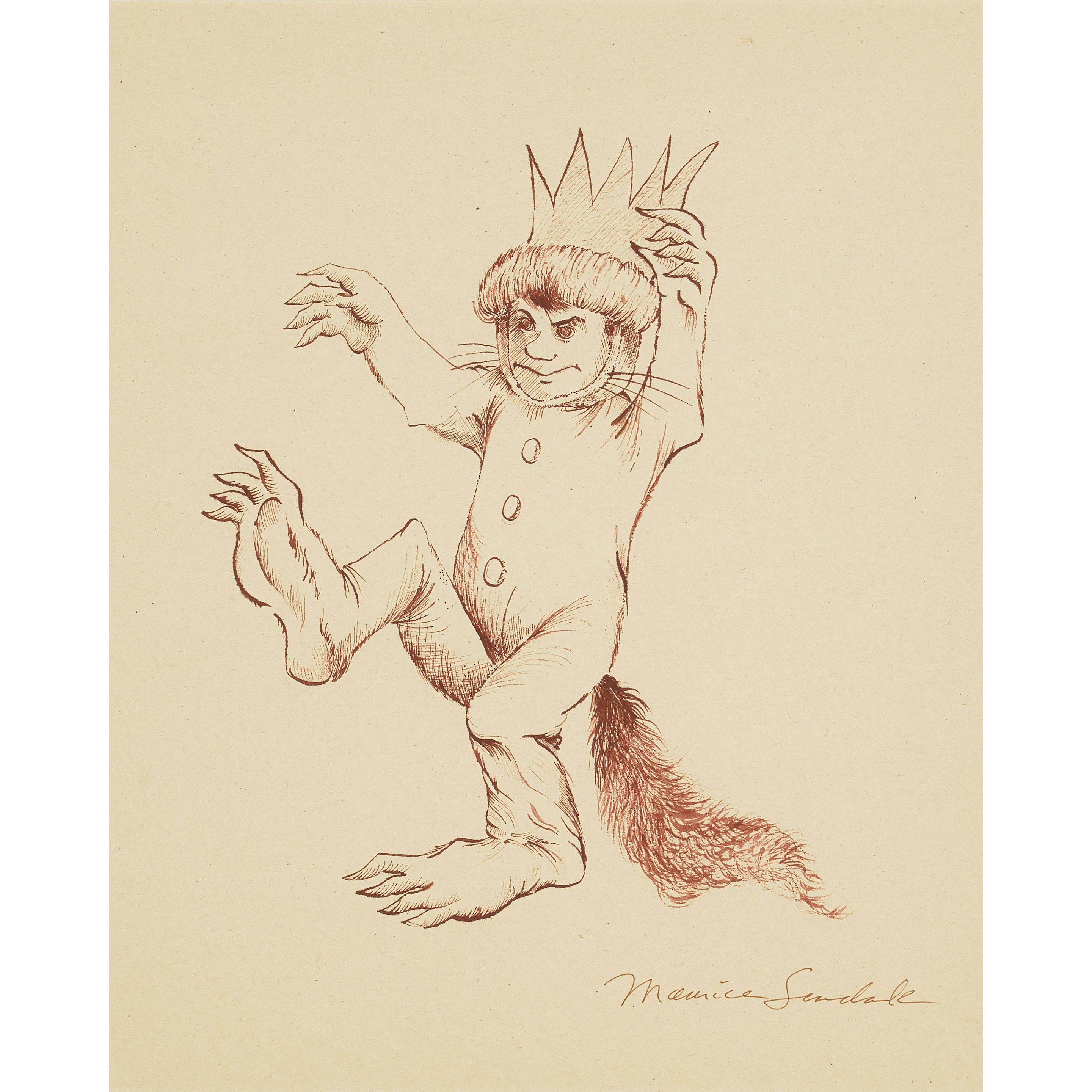 Where The Wild Things Are Max Drawing