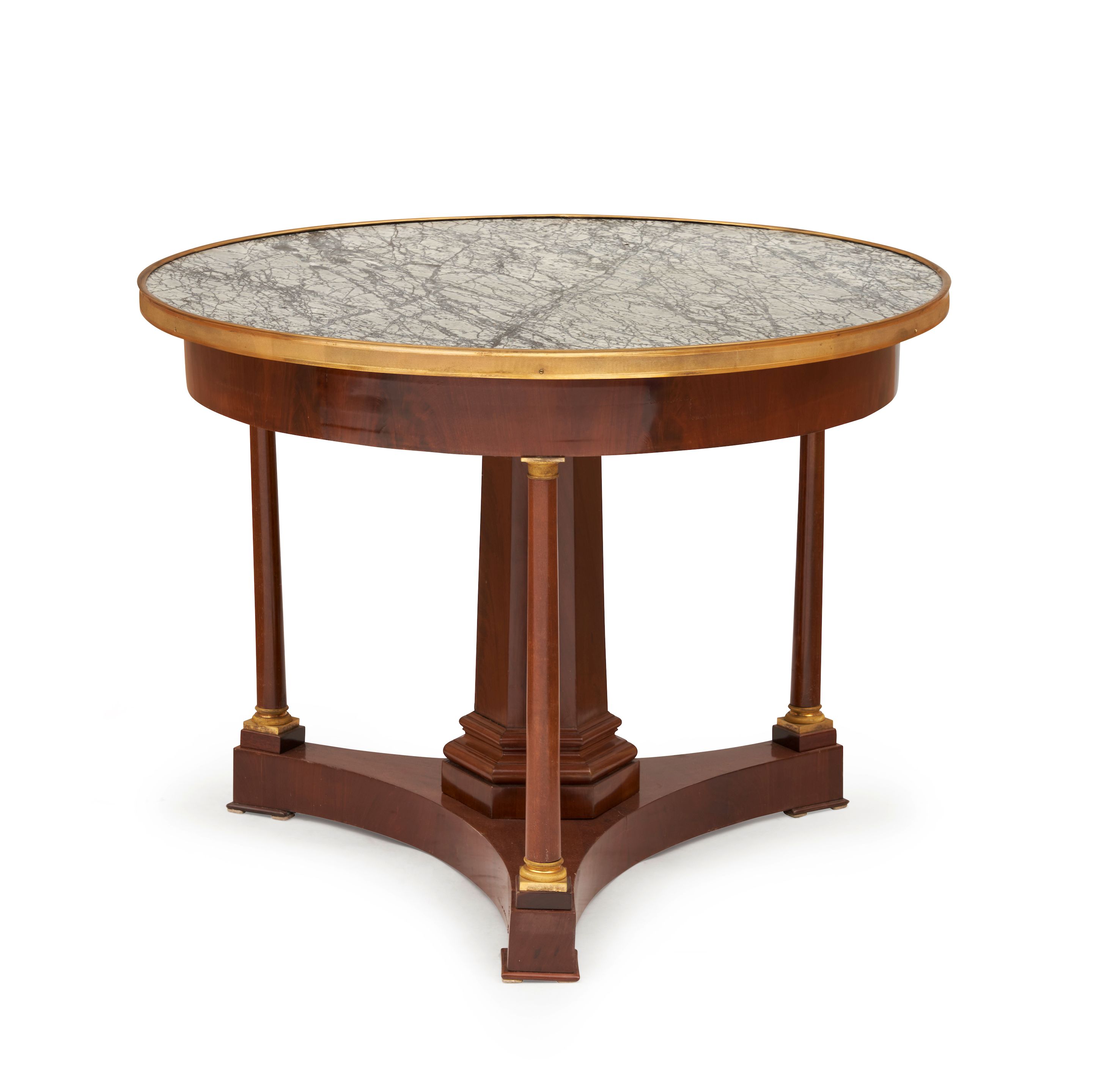 Bonhams Skinner : Empire Ormolu Mounted Mahogany Veneer and Saint Jean ...