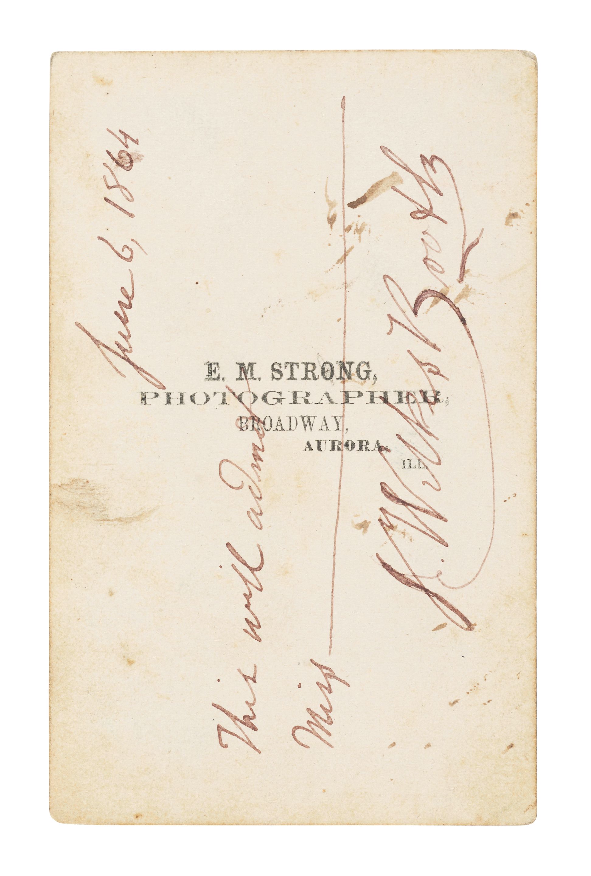 Bonhams : JOHN WILKES BOOTH SIGNED PHOTOGRAPHIC BACKSTAGE PASS. BOOTH ...