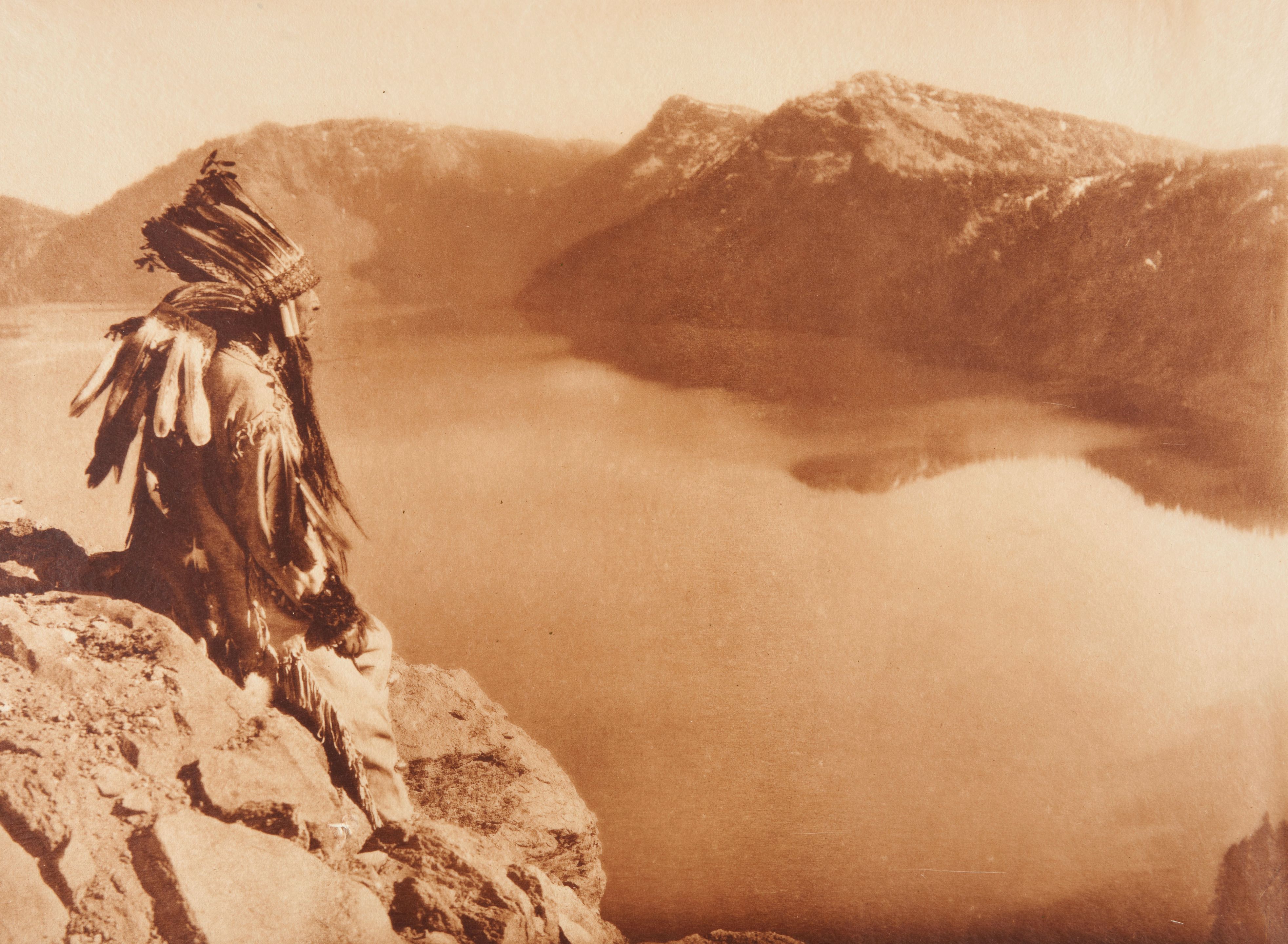Bonhams Skinner : Edward S. Curtis (1868-1952); Crater Lake;
