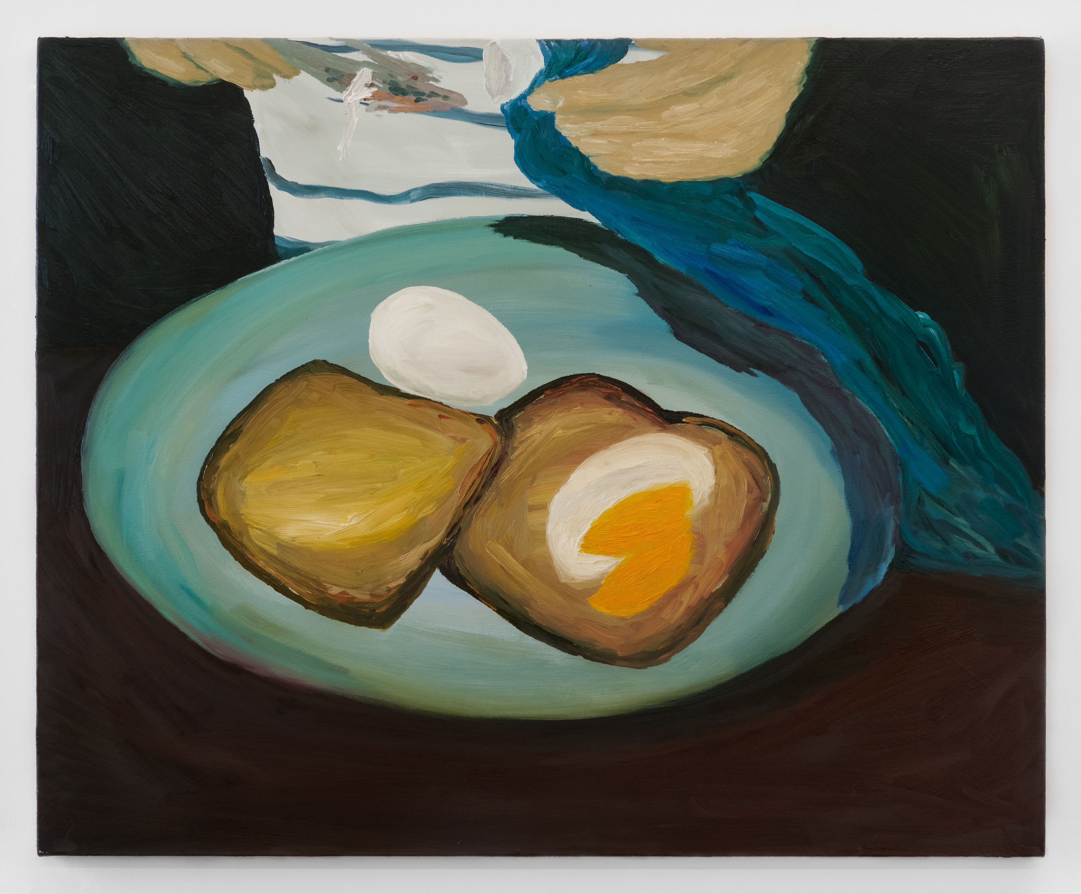Bonhams : CARRIE COOK (20th/21st Century) Egg Plate, 2023