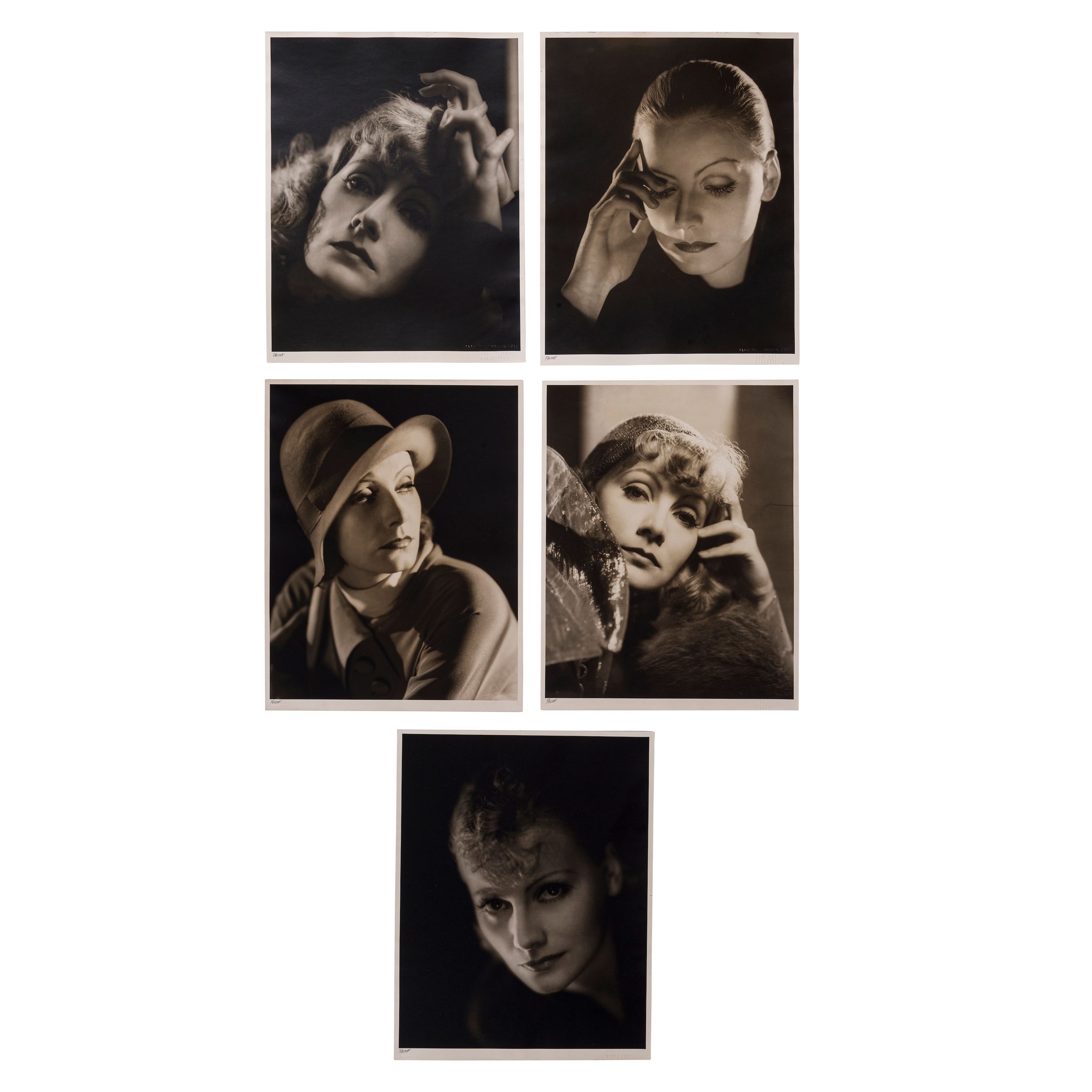 Bonhams : A Greta Garbo Group of Clarence Sinclair Bull Artist's Proofs