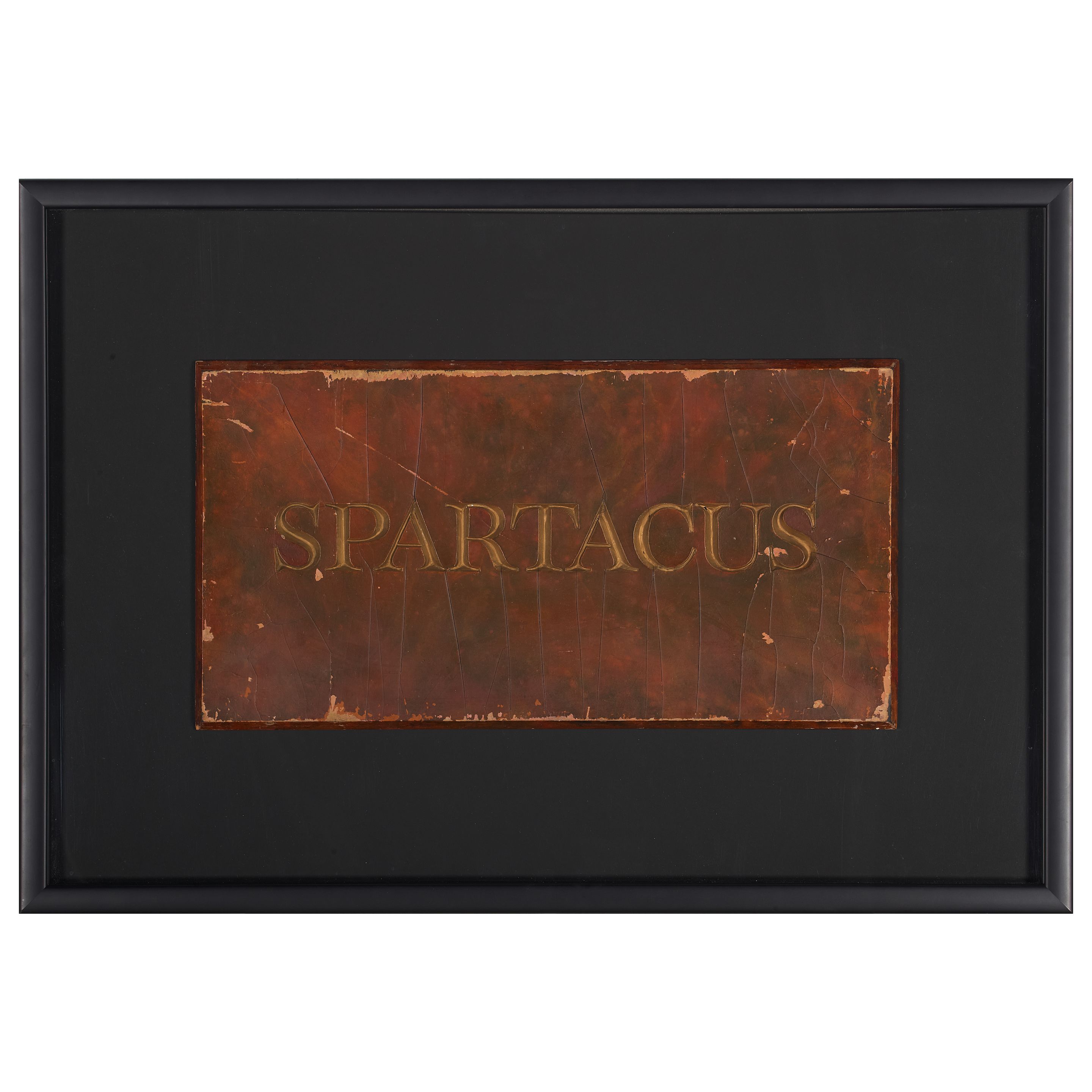 Bonhams : A Pacific Title Title-Card for Spartacus