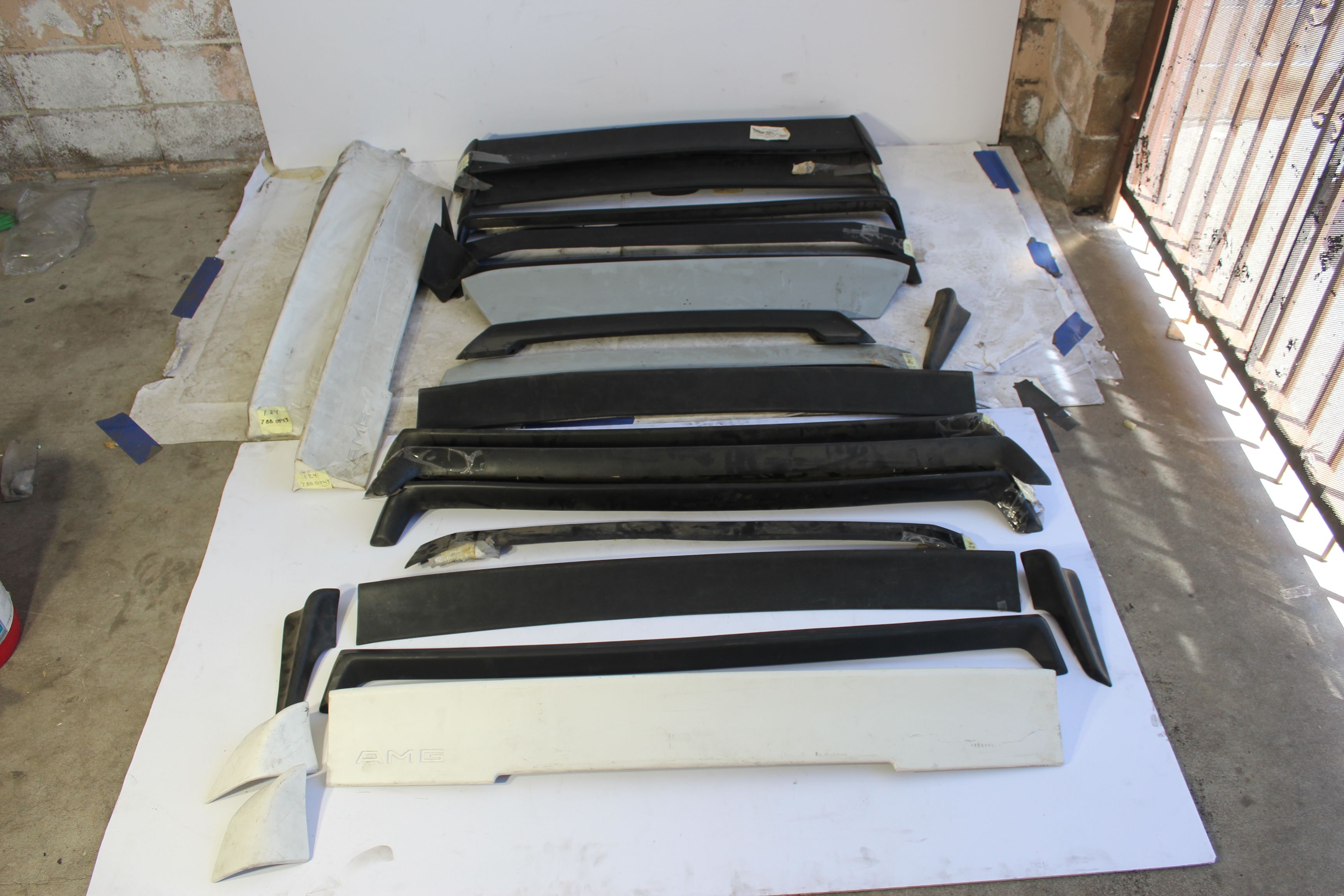 Bonhams Cars : A large grouping of AMG for Mercedes-Benz spoilers for ...