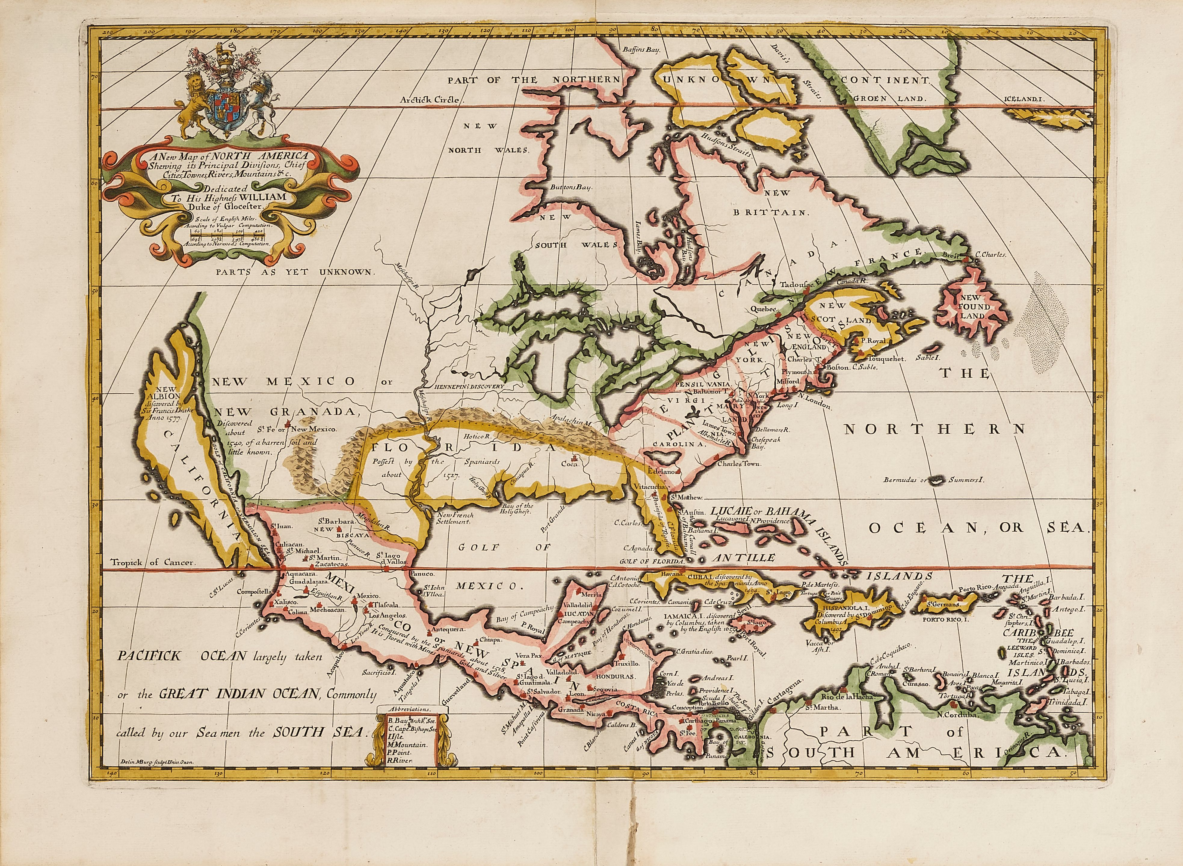 Bonhams : AN ENGLISH MAP SHOWING CALIFORNIA AS AN ISLAND. WELLS, EDWARD ...