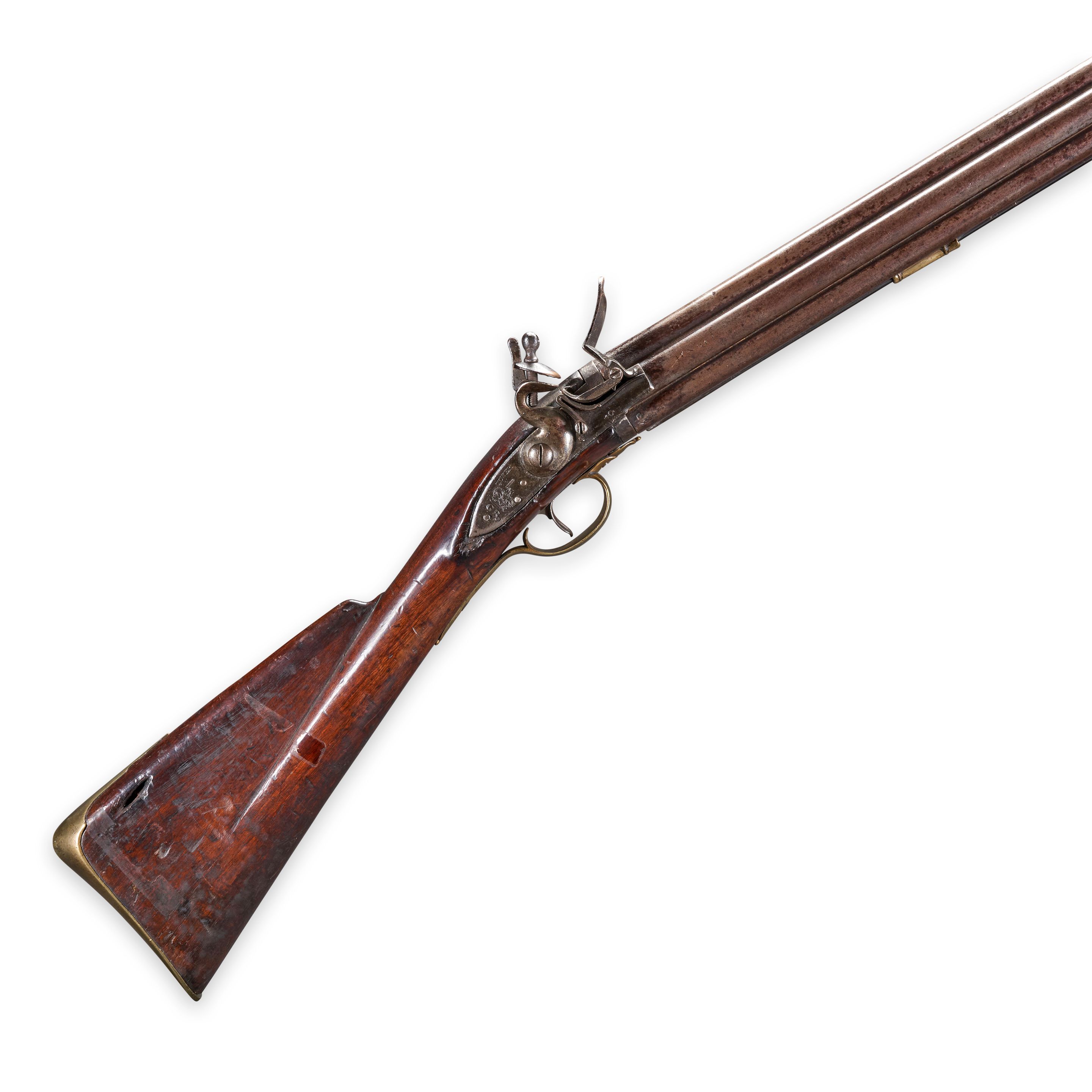 Bonhams Skinner : A PATTERN 1780 SEVEN-BARREL VOLLEY GUN,