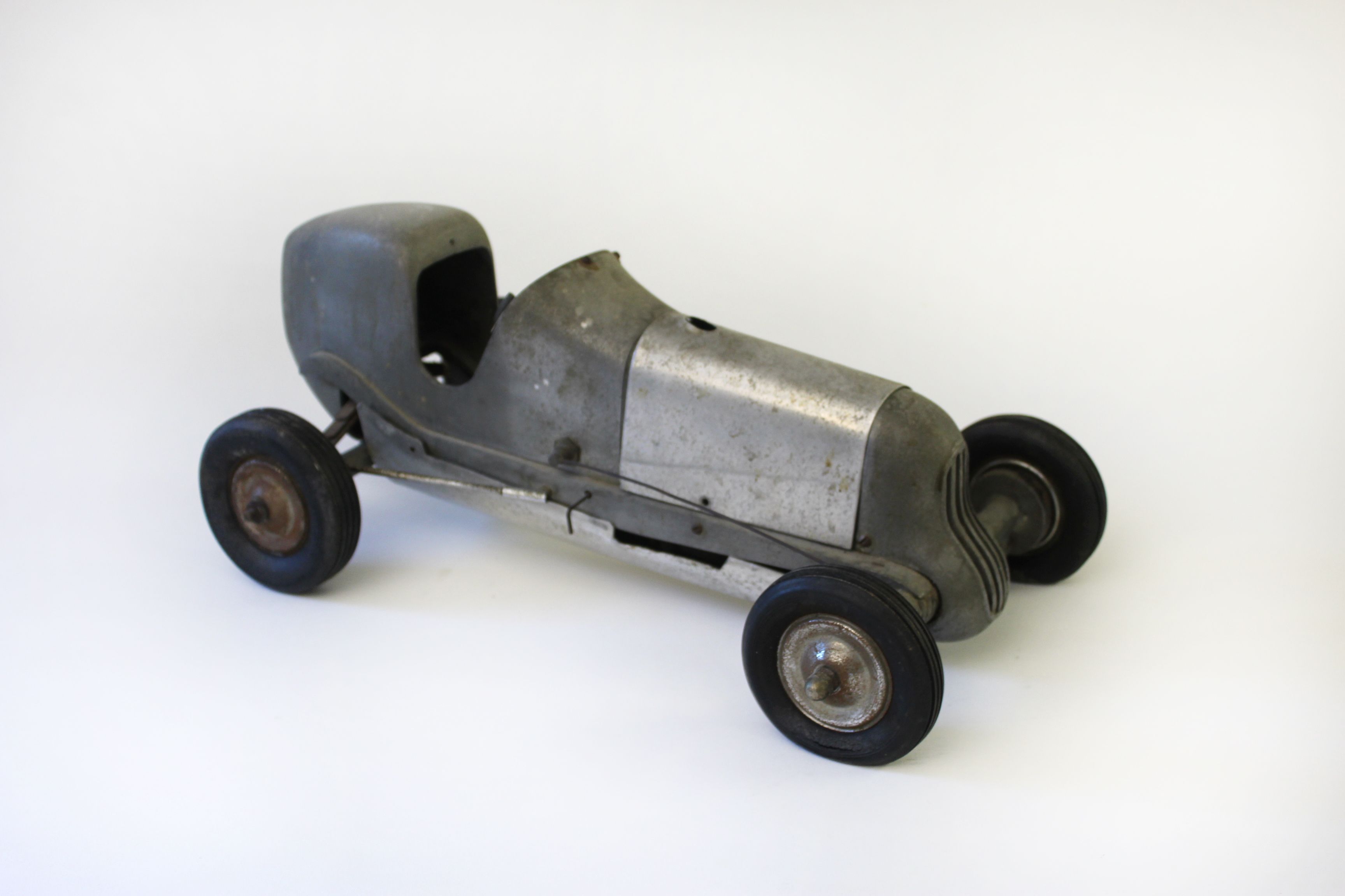 Bonhams Cars : A Rexner Deluxe, aluminum body tether car