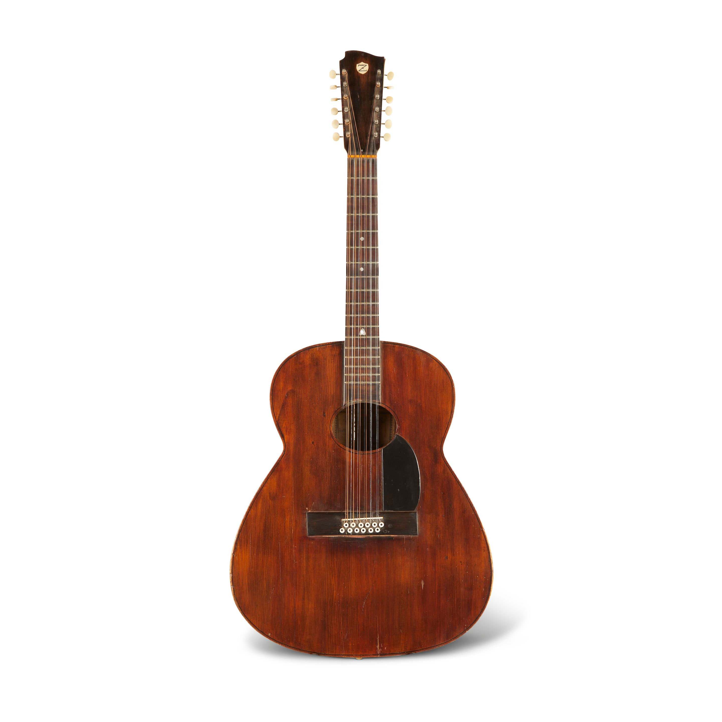Bonhams : A Spencer Davis Zemaitis 12-String Acoustic Guitar